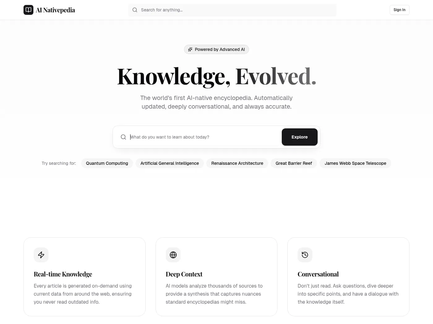 AI Nativepedia