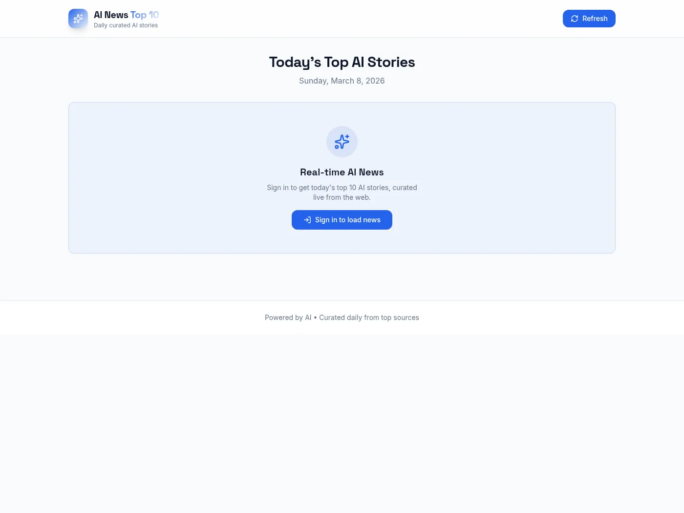 AI News Top 10