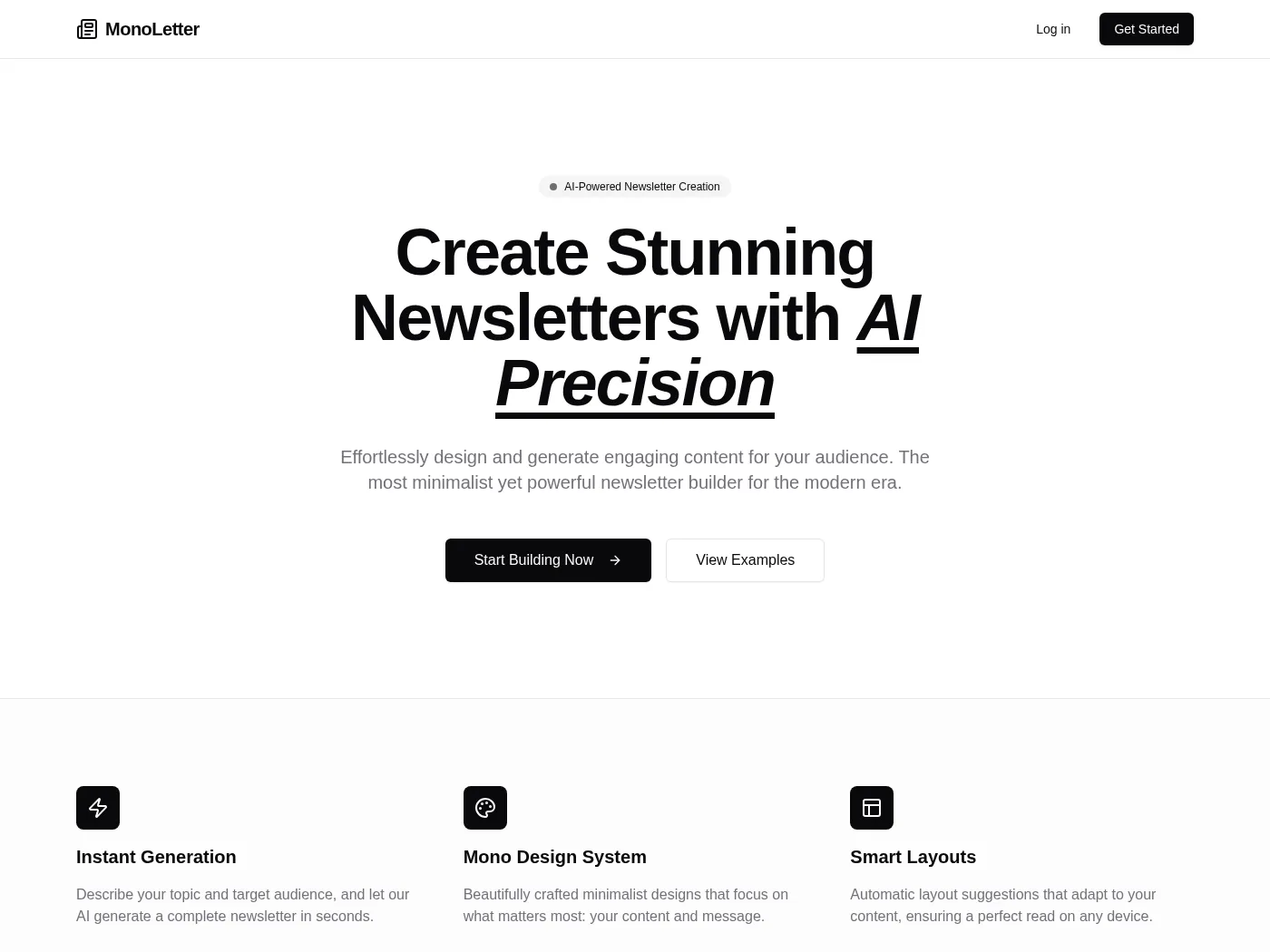 AI Newsletter Builder