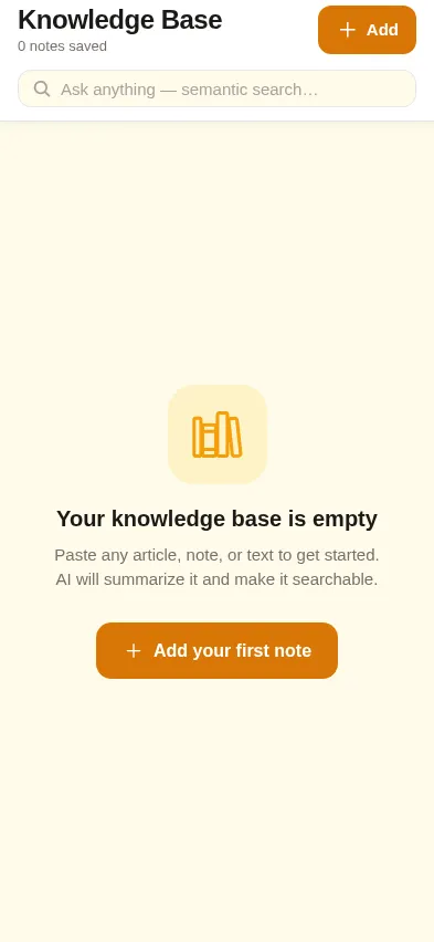 Smart Knowledge Base