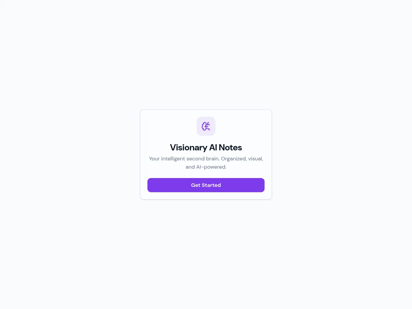 Visionary AI Notes