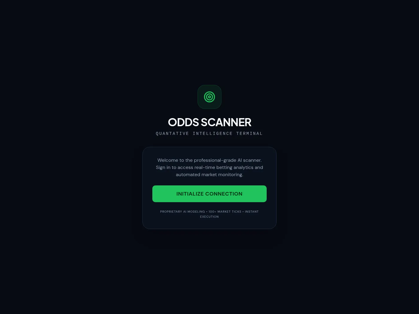 AI Odds Scanner