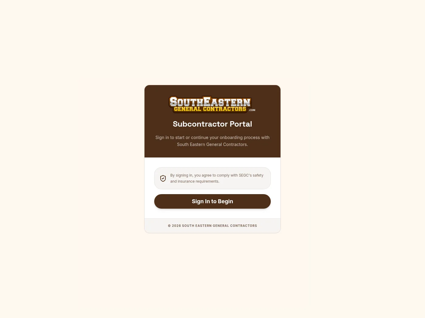 Subcontractor AI Onboarding Suite