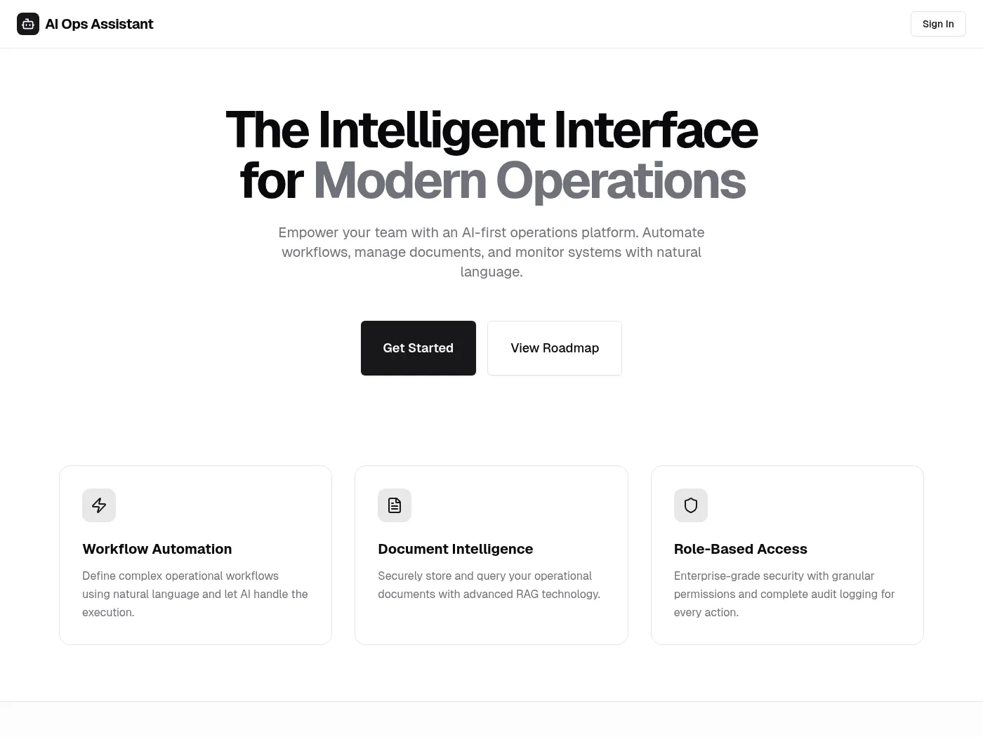 AI Ops Assistant