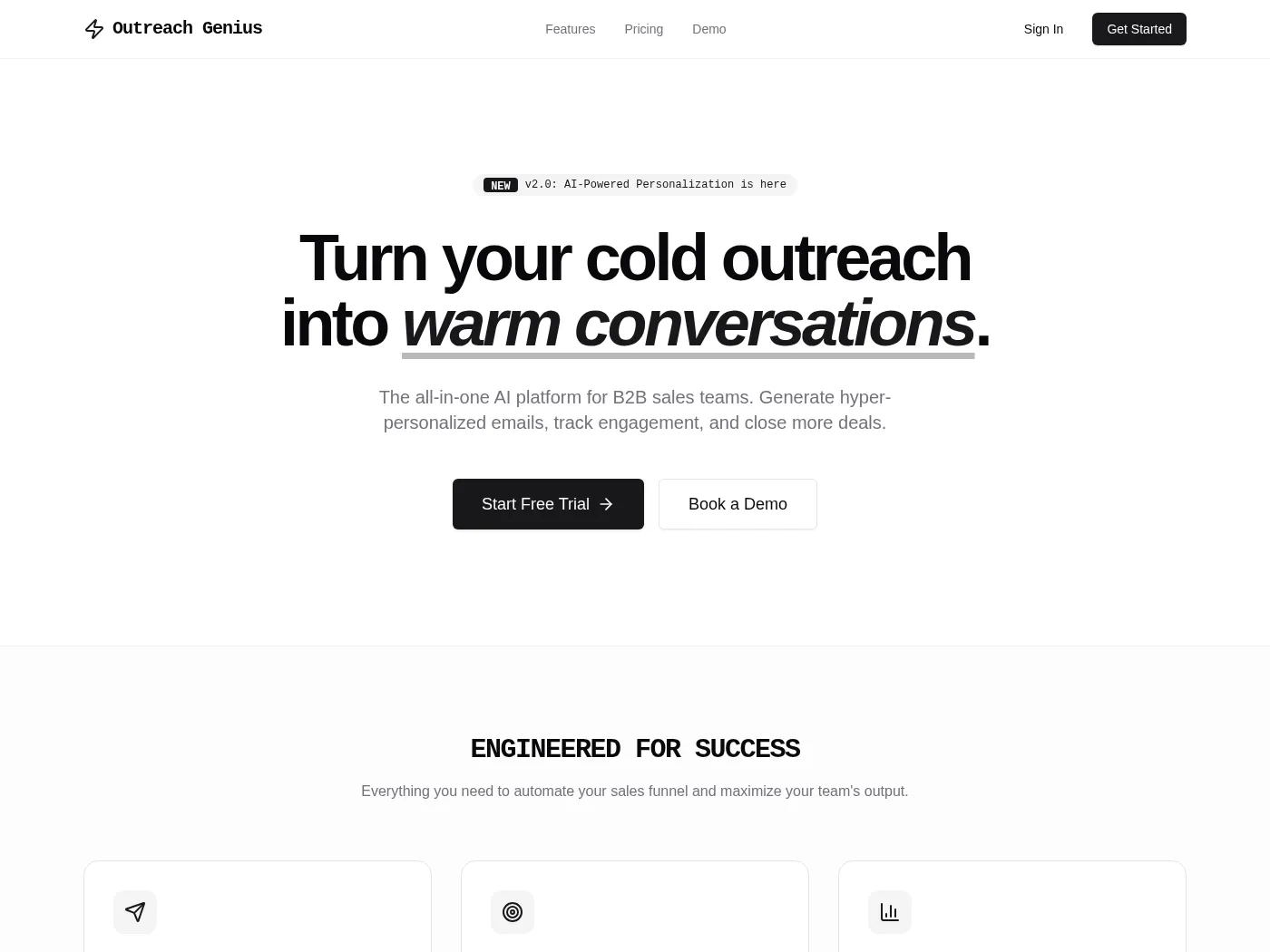 Outreach Genius AI