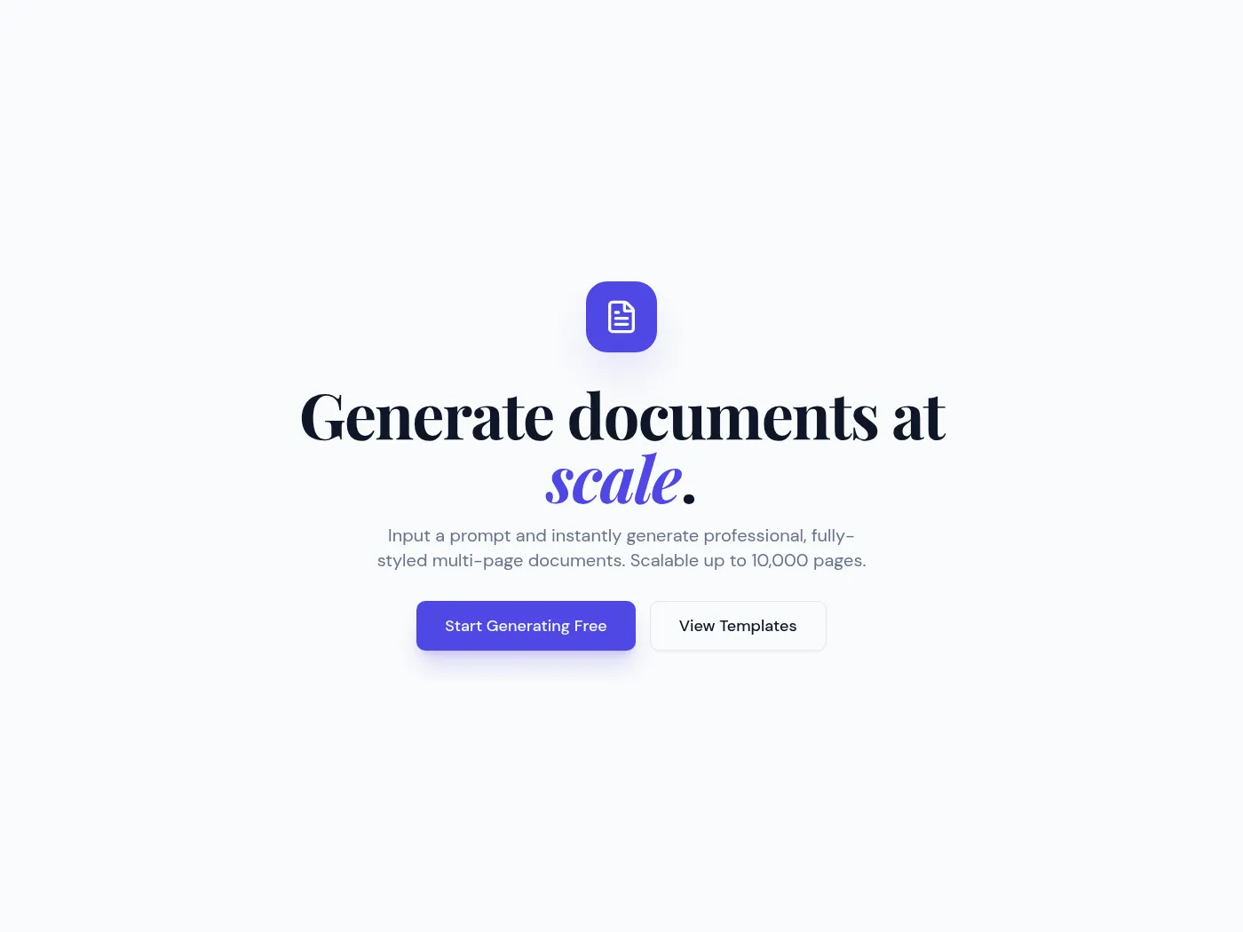 AI Page Generator