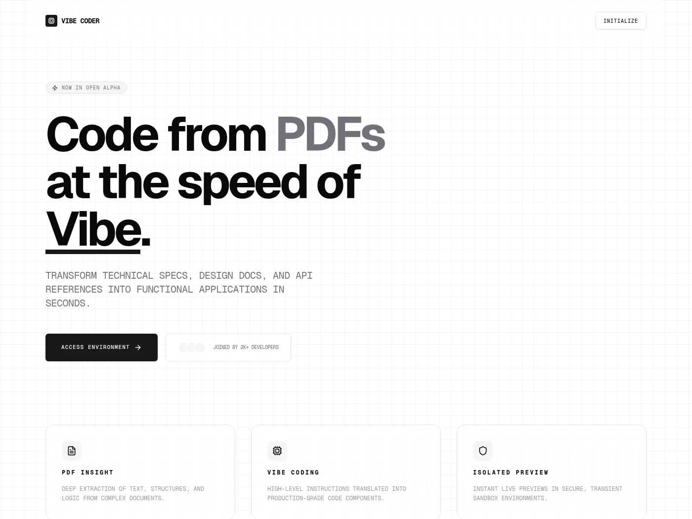 PDF Vibe Coder