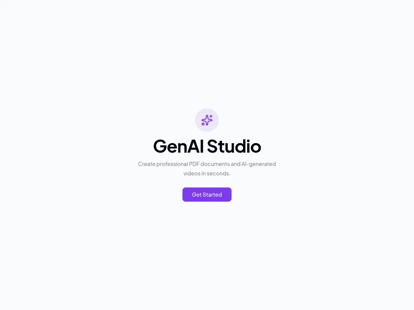 GenAI PDF & Video Maker
