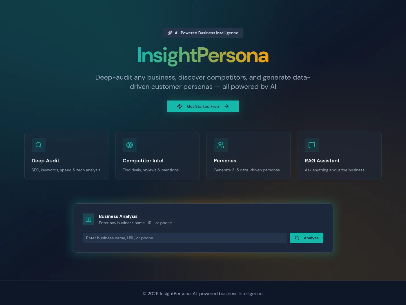 InsightPersona AI Suite