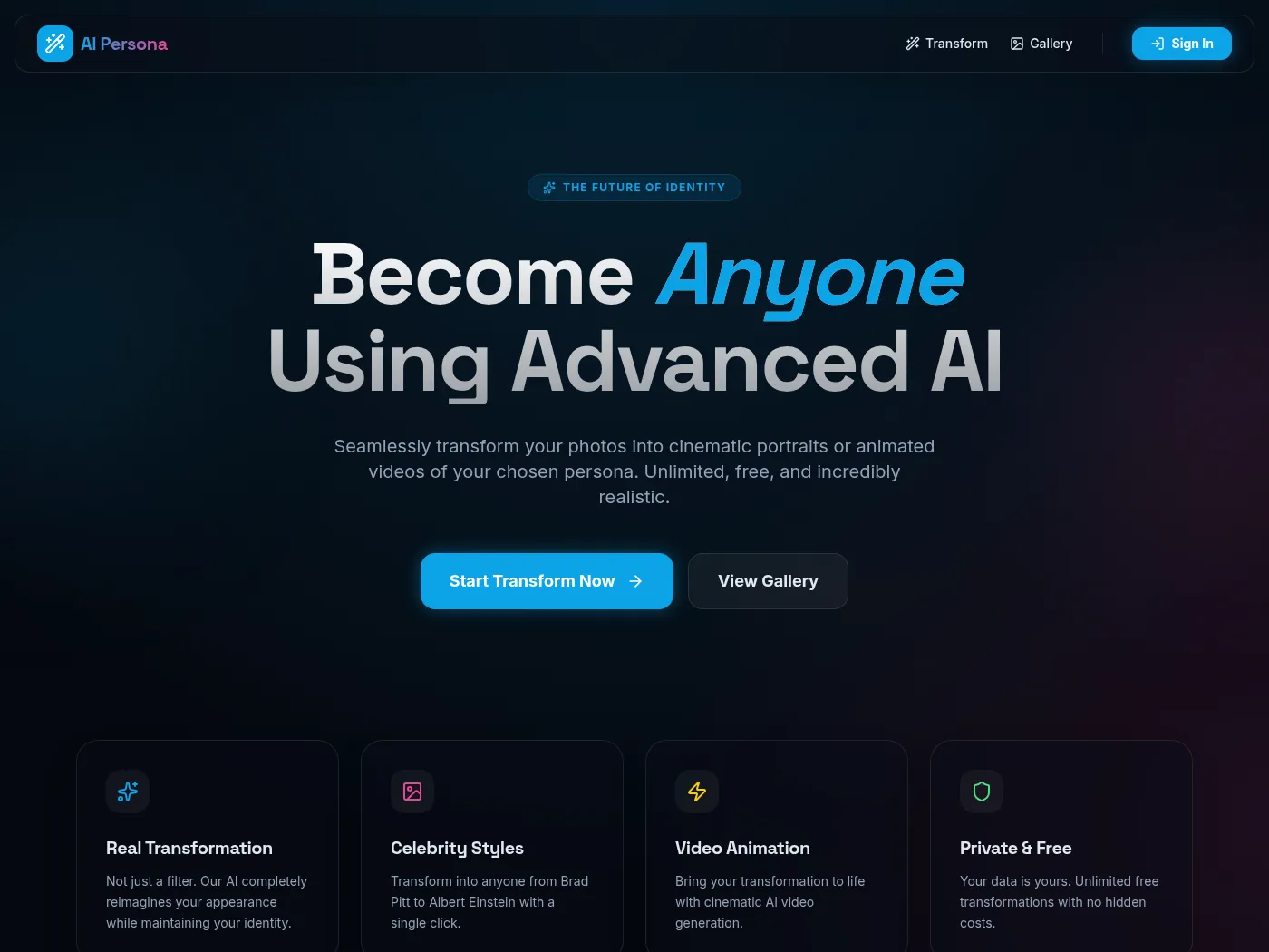 AI Persona Transformer