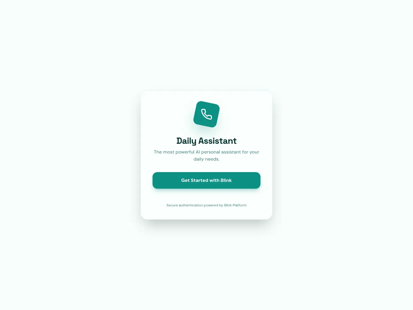 AI Daily Personal Assistant