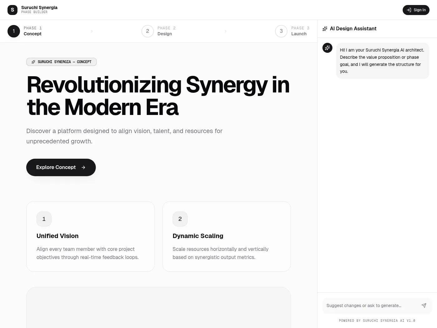 Phase Navigator Builder