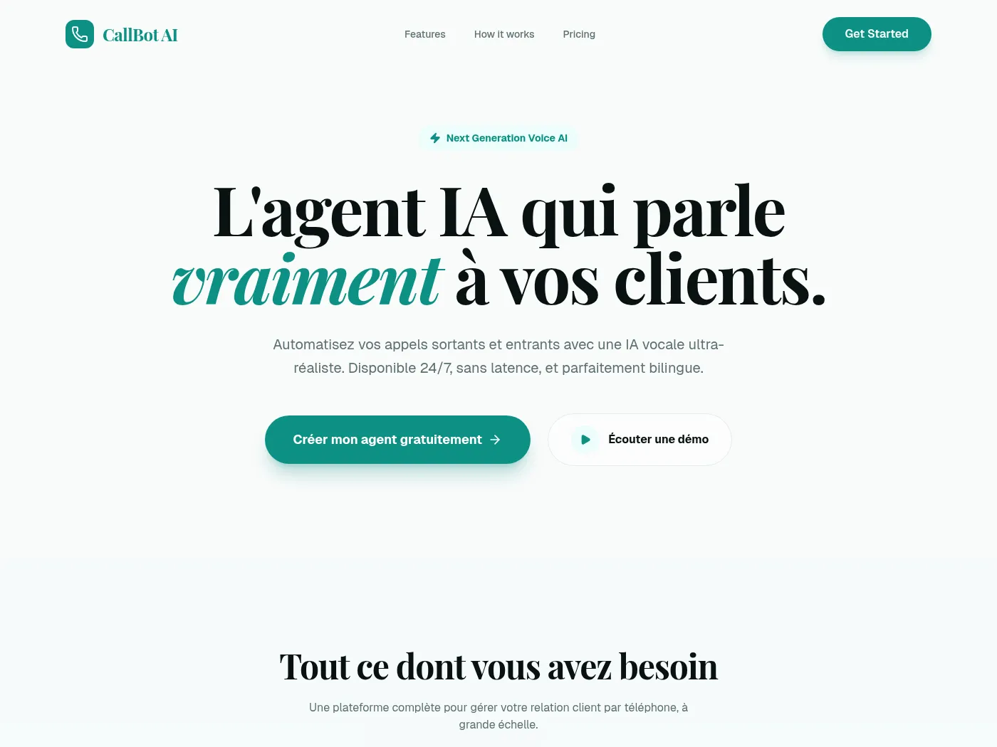 CallBot AI Agent