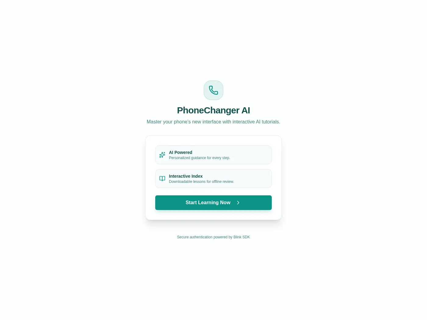 PhoneChanger AI Tutor