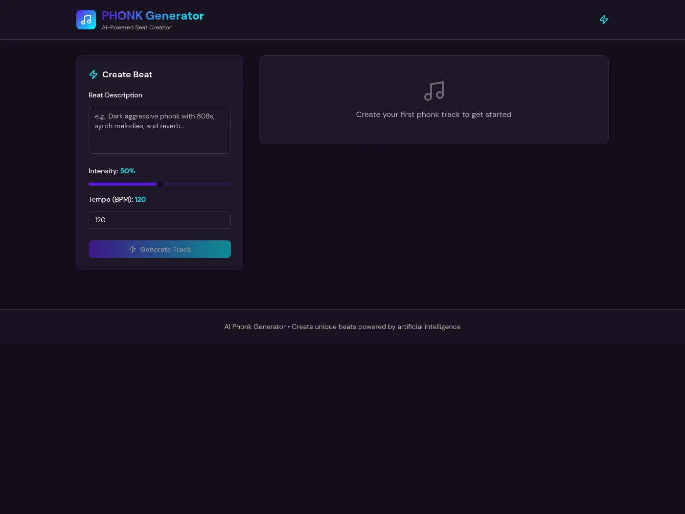 AI Phonk Generator