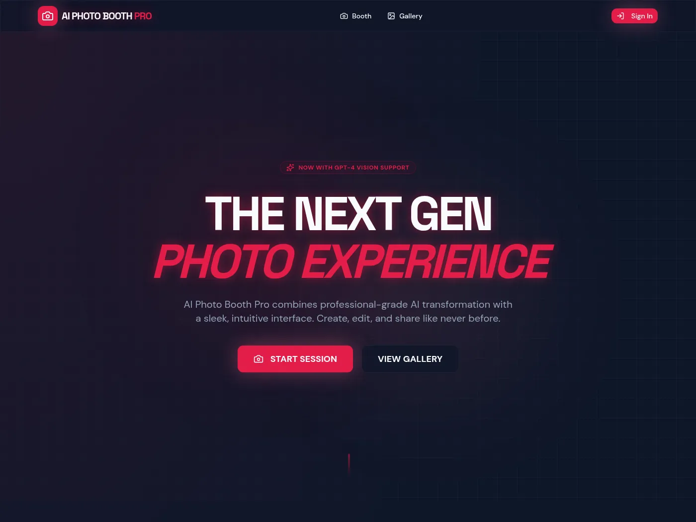 AI Photo Booth Pro