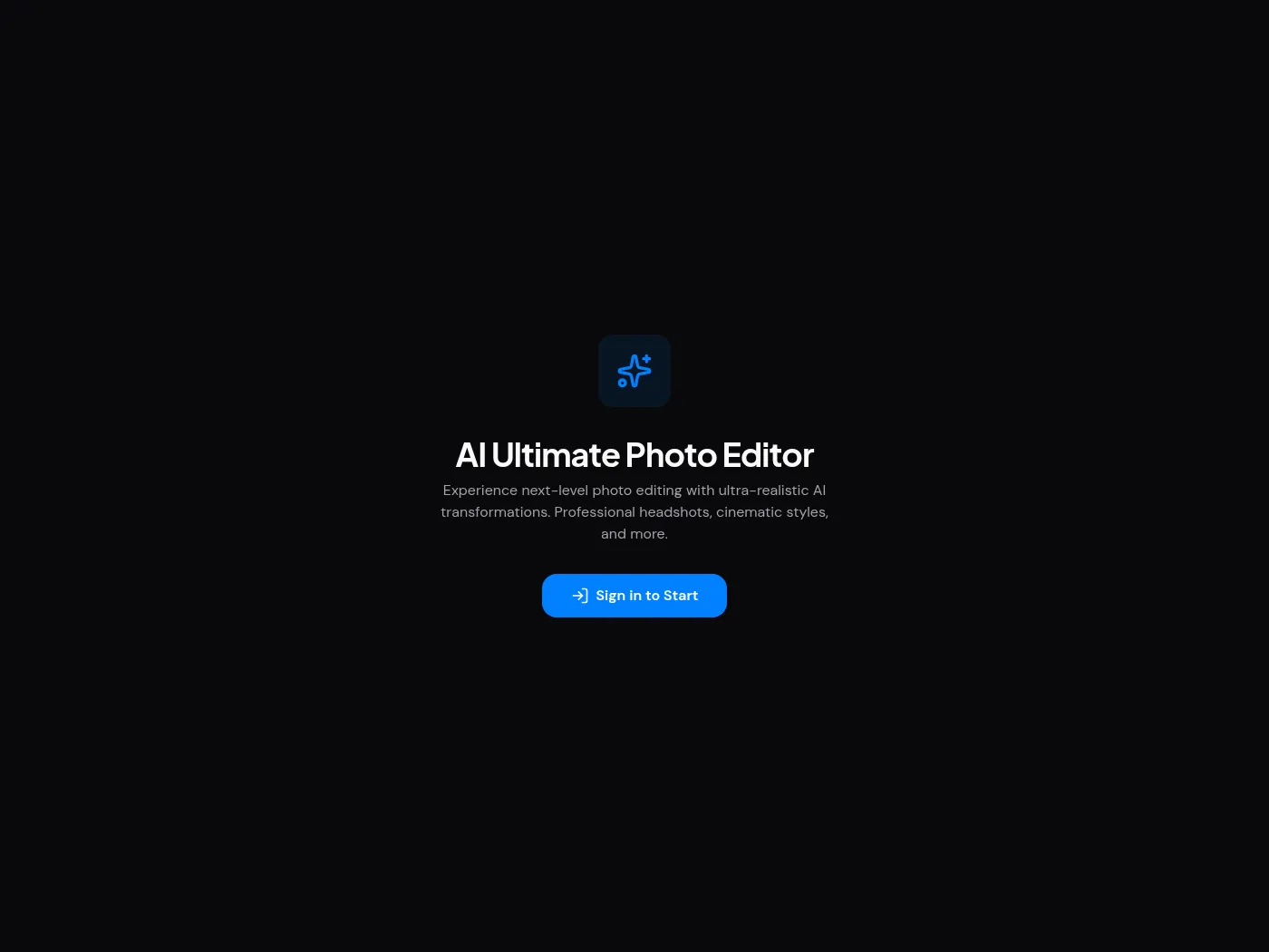 AI Ultimate Photo Editor