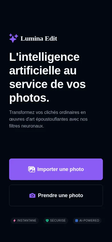 PhotoFilter AI Mobile