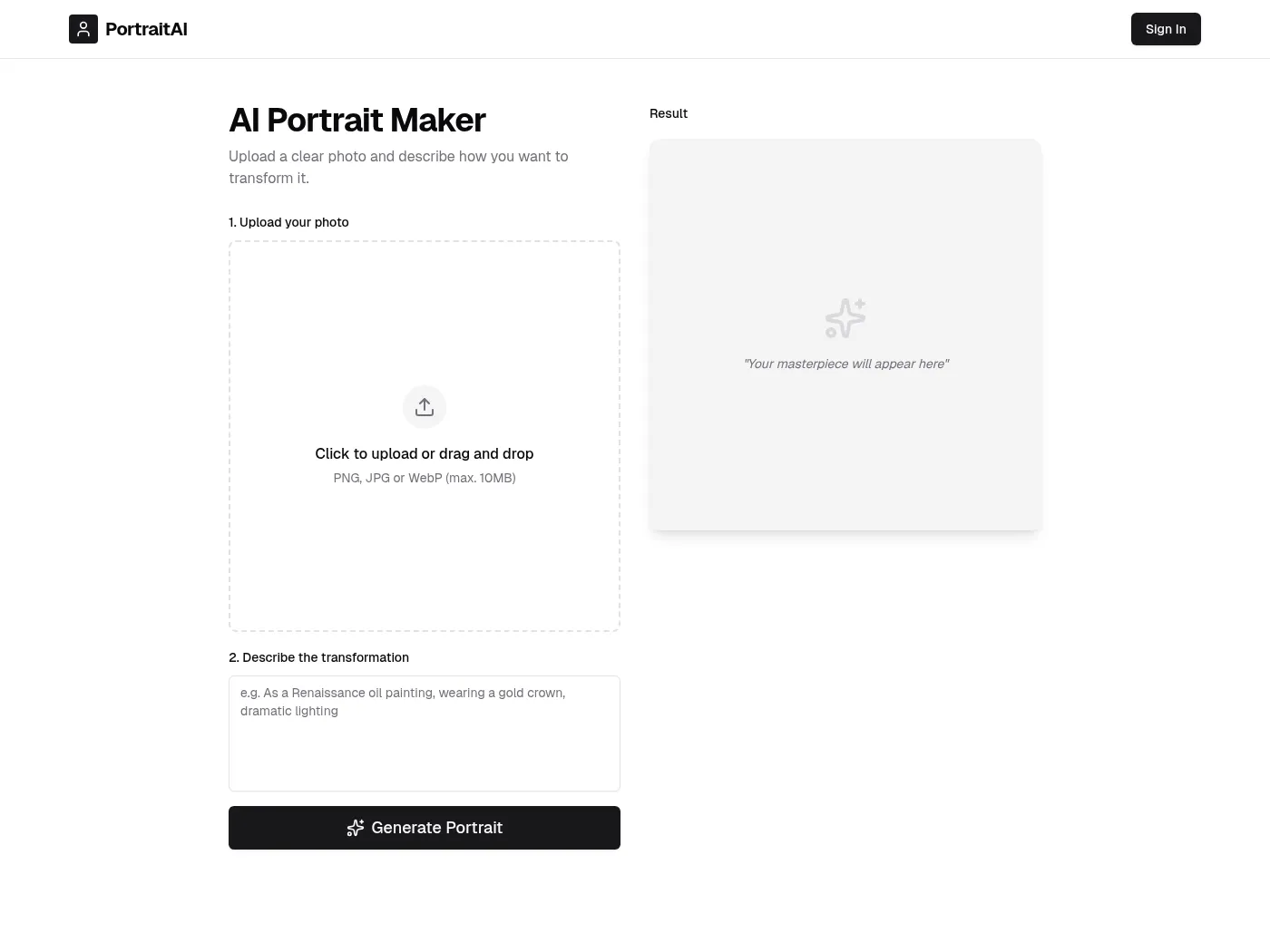 AI Portrait Maker
