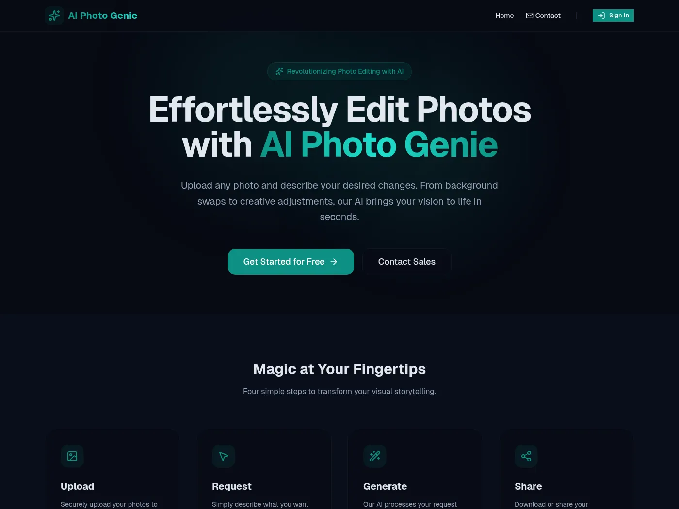 AI Photo Genie