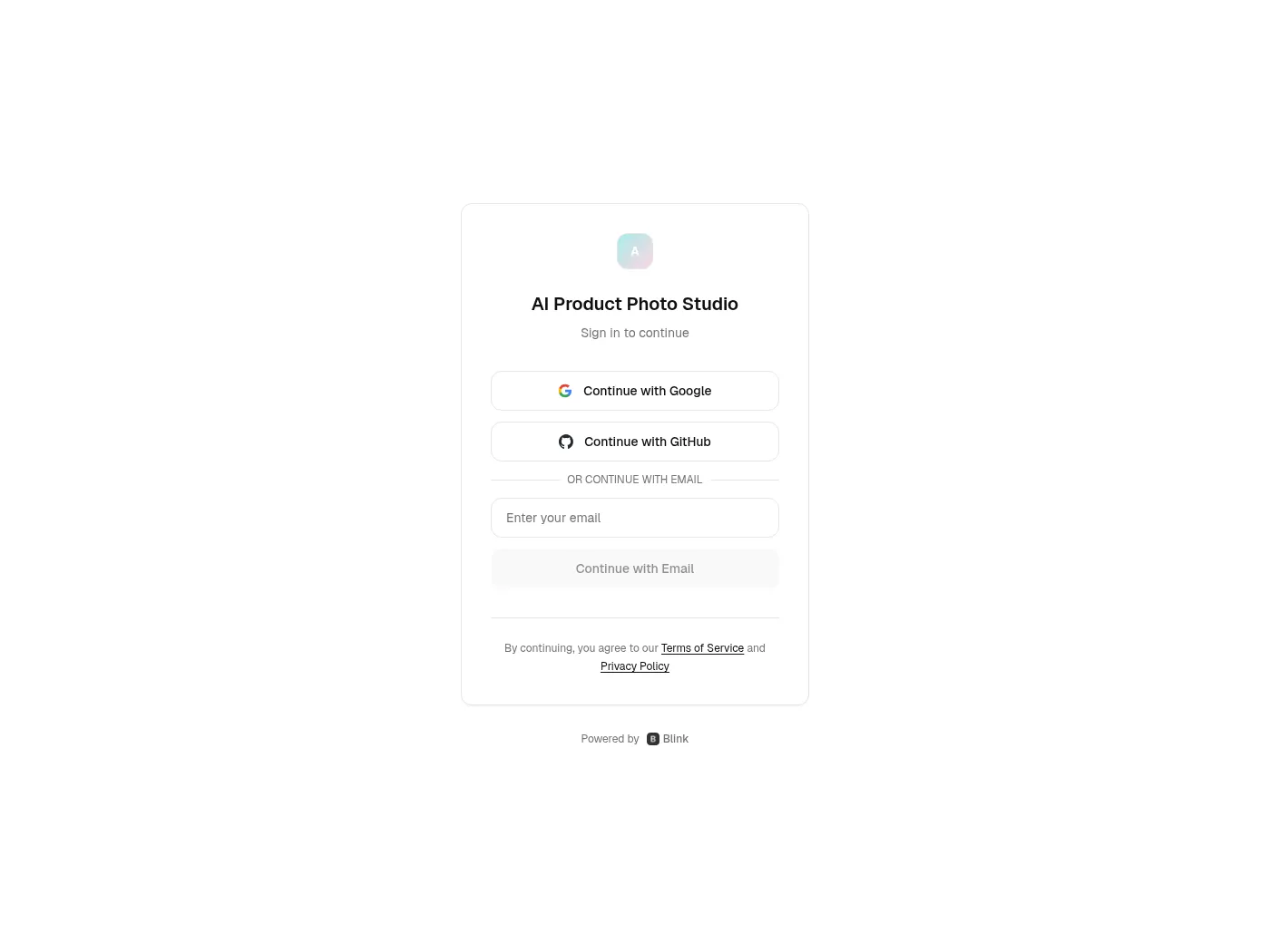 AI Product Photo Studio