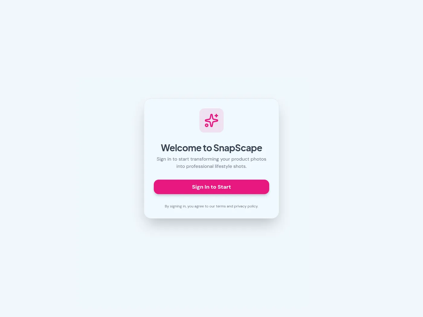 SnapScape AI Photo Studio