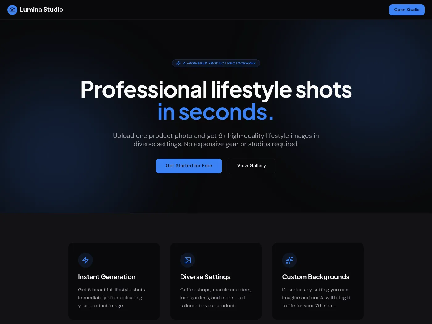 AI Product Photo Studio