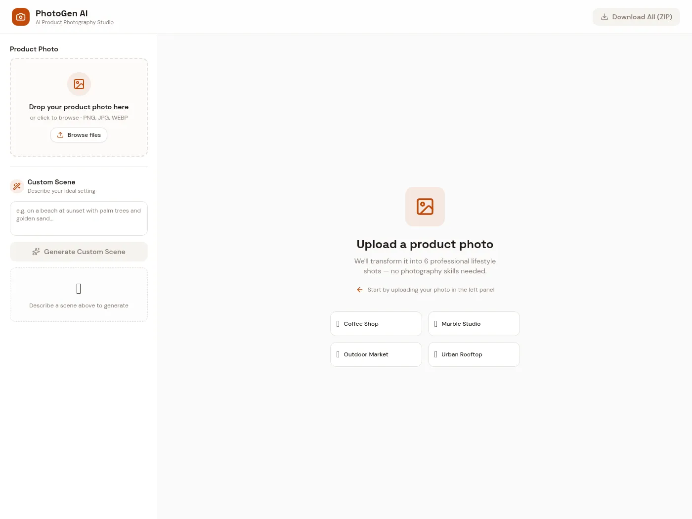 PhotoGen AI Studio