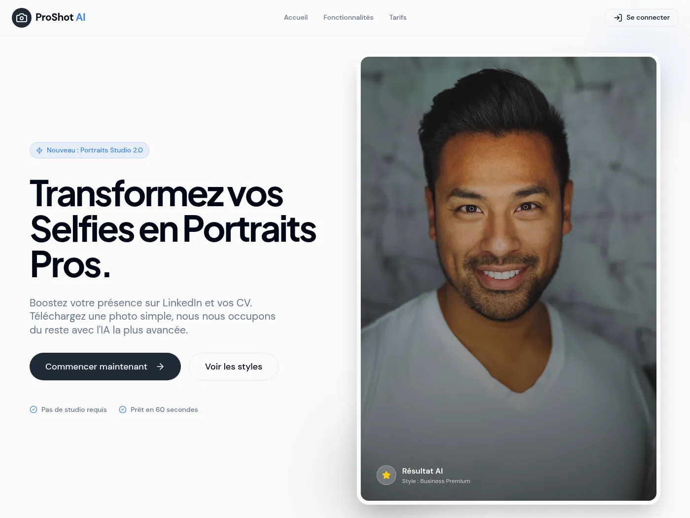 ProShot AI Studio