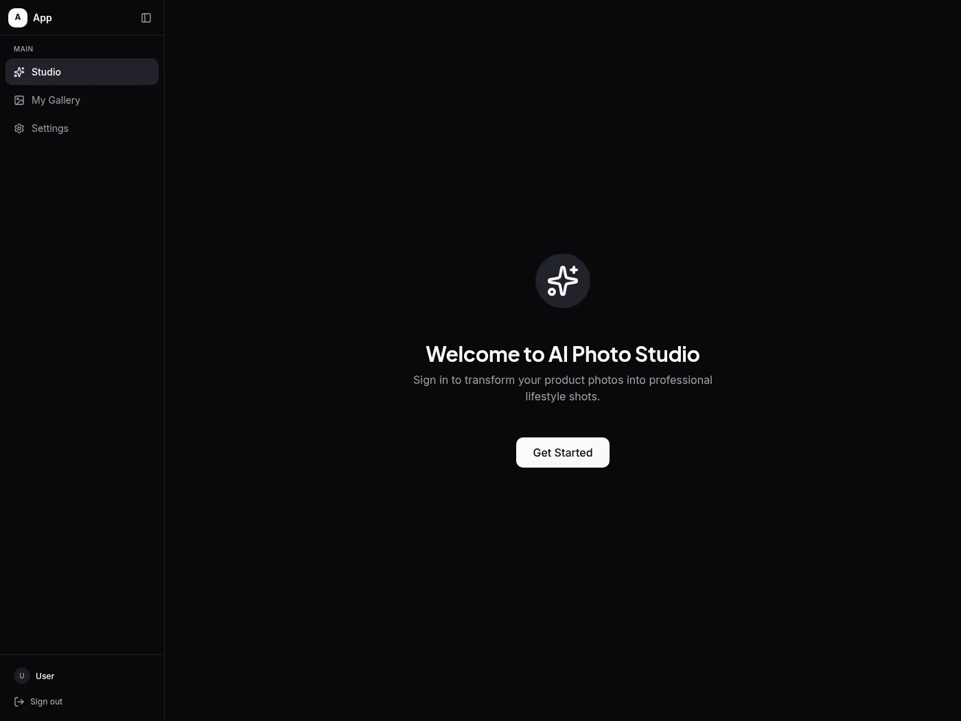 AI Product Photo Studio