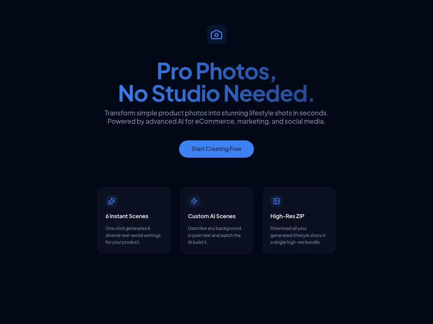AI Product Photo Studio