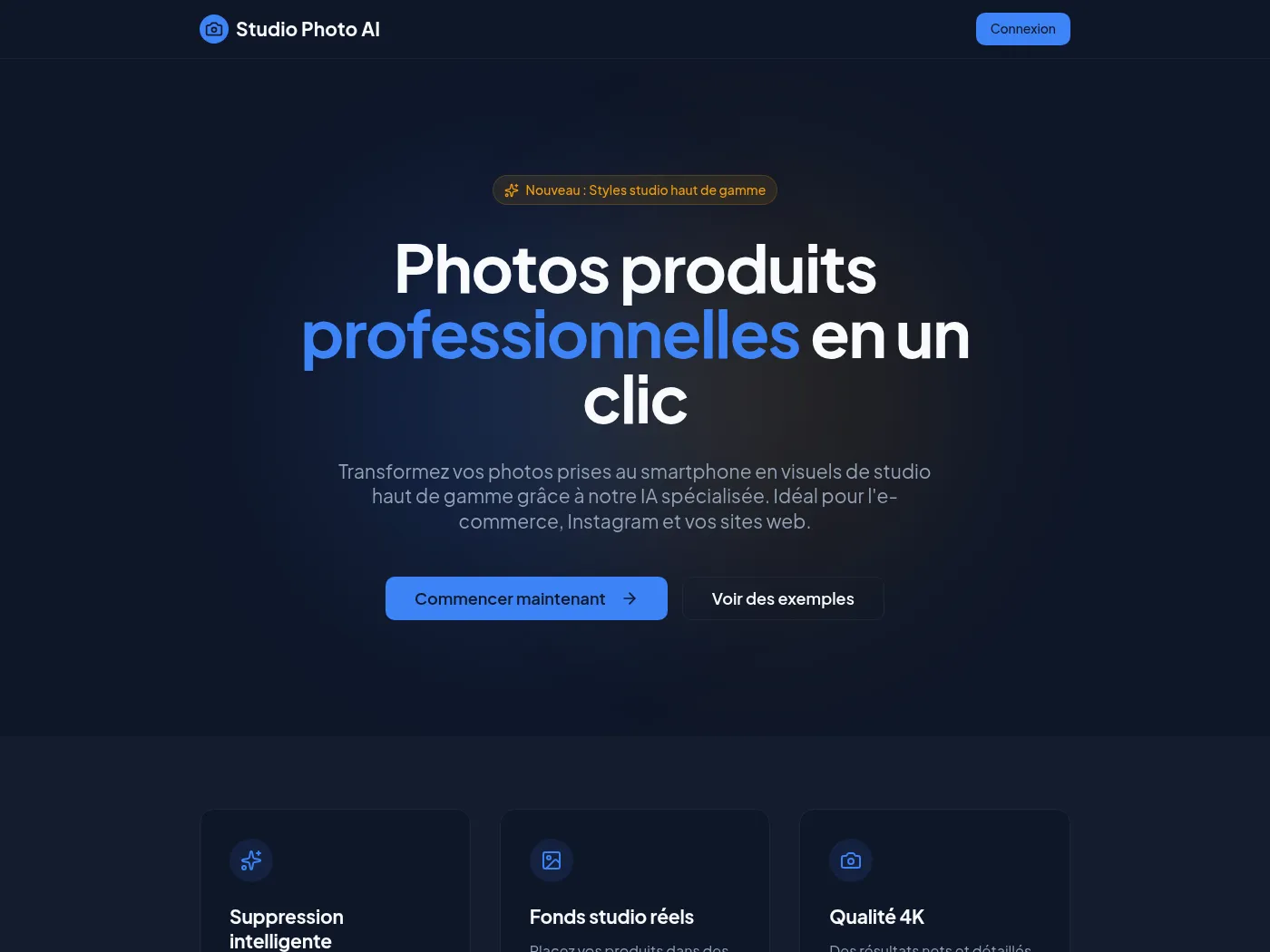 AI Product Photo Studio