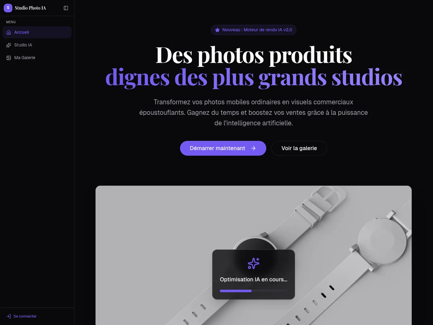 AI Product Photo Studio