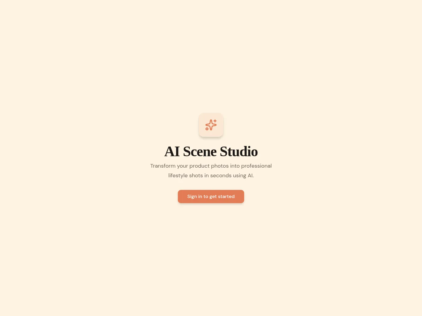 AI Scene Studio
