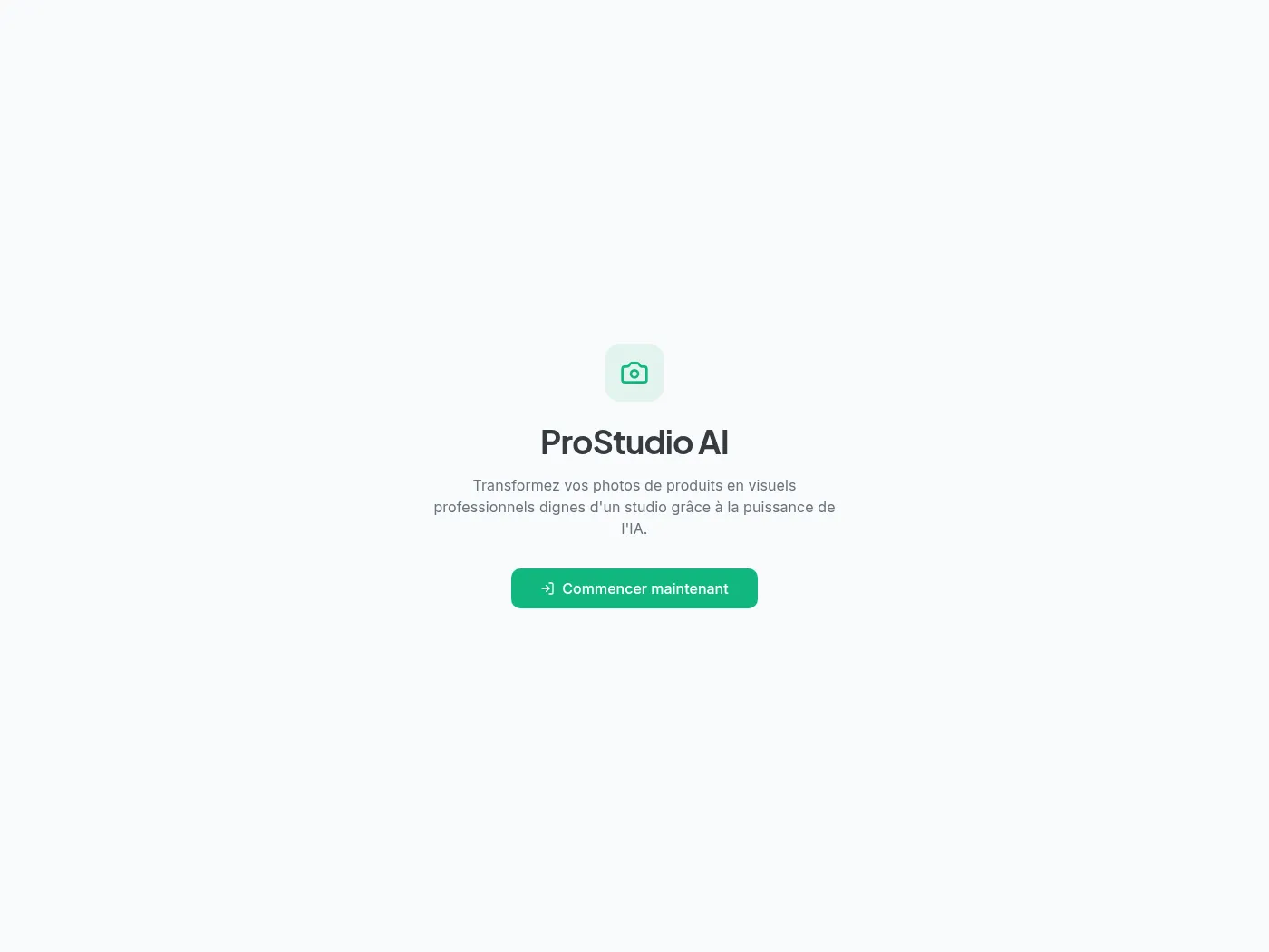 AI Product Photo Studio