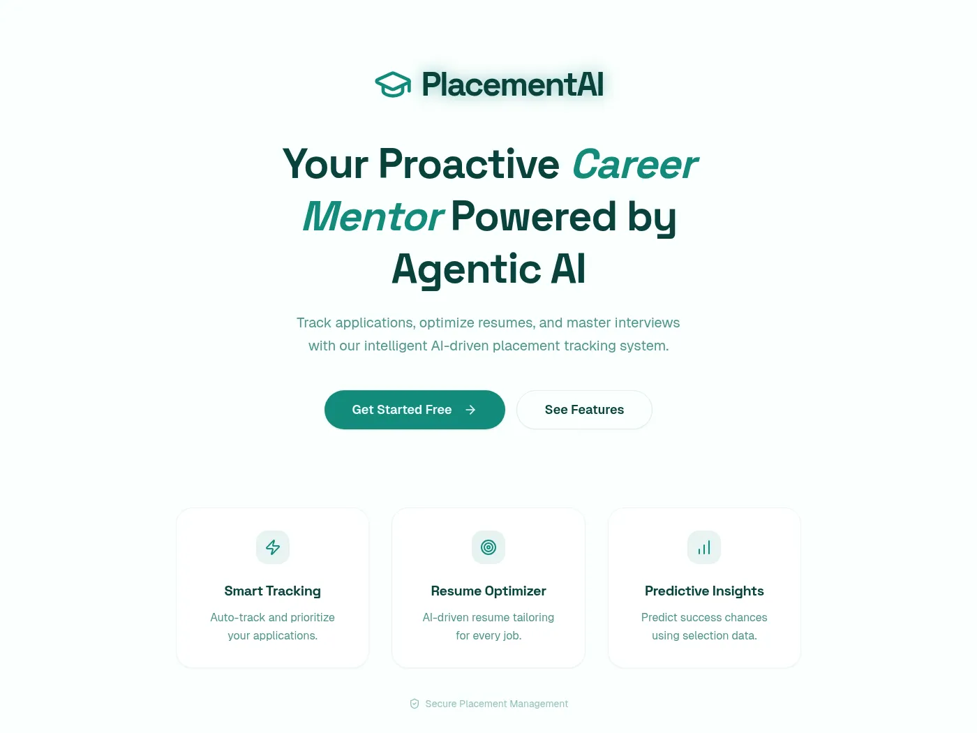 AI Placement Mentor
