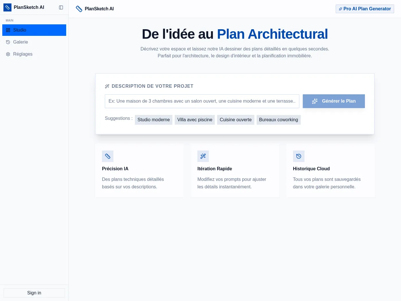PlanSketch AI