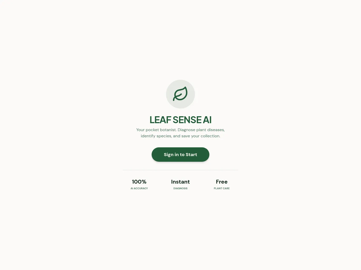 Leaf Sense AI