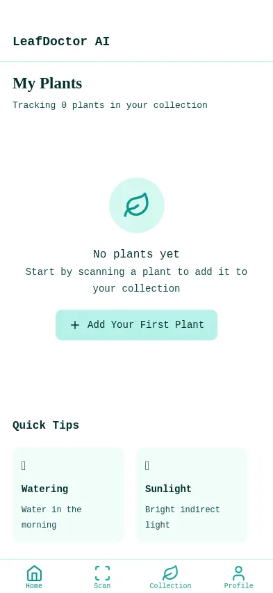 Plant Health AI App