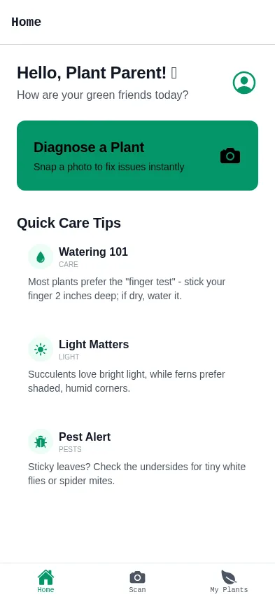 LeafGuard AI Plant Doctor