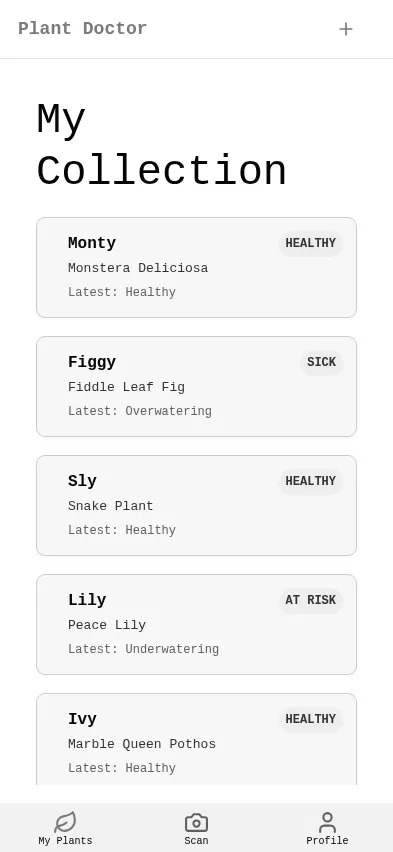 Plant Health AI App