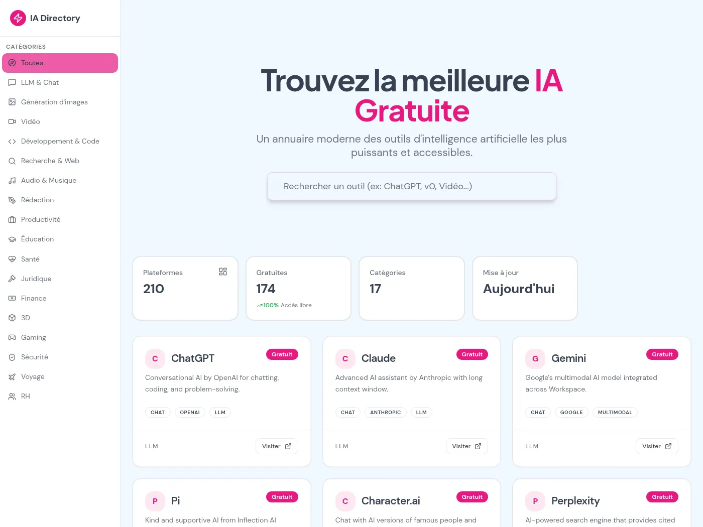 IA Platform Directory