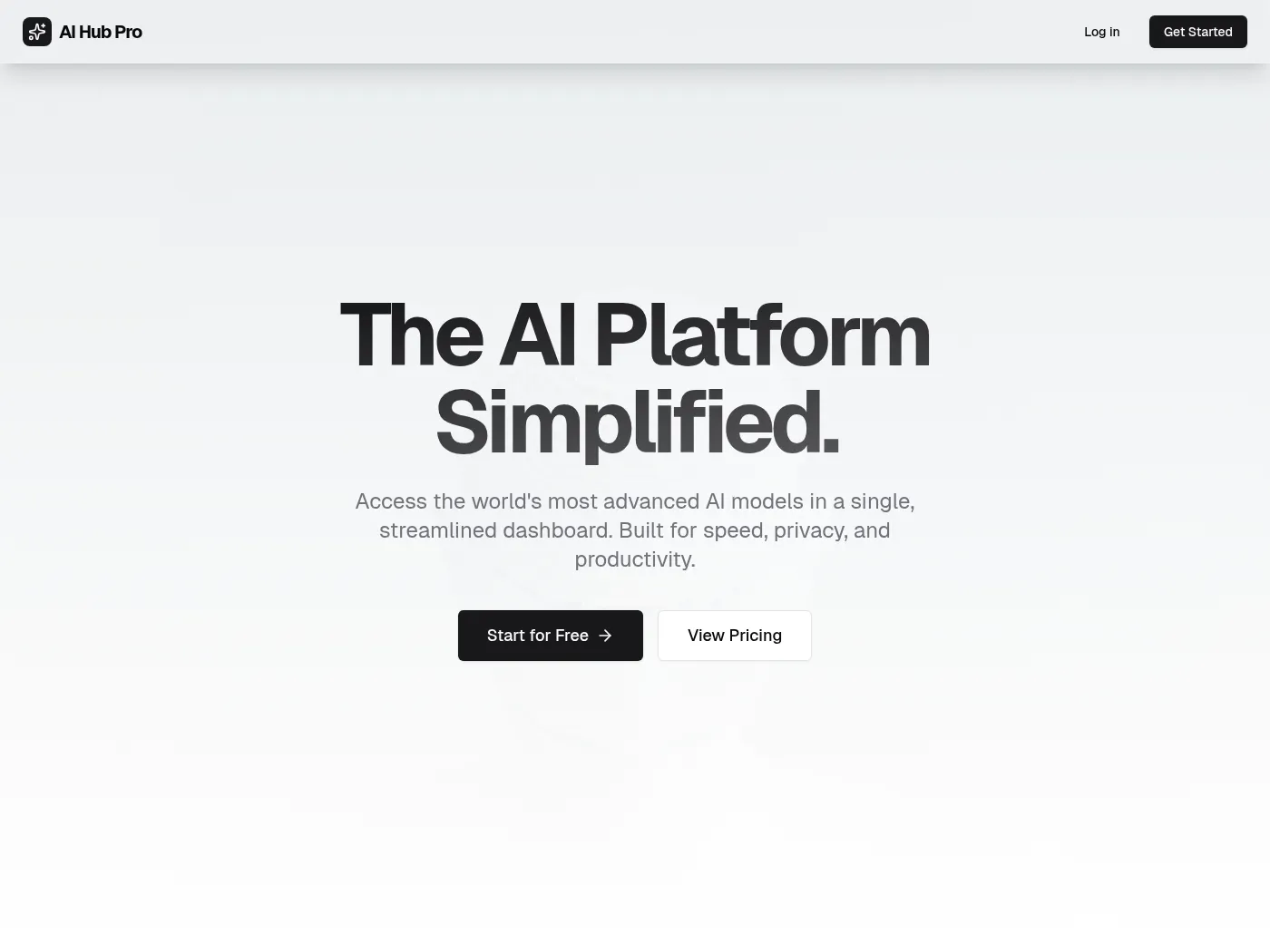 AI Platform Simplifier