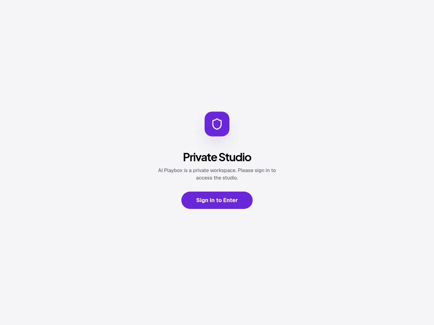 AI Playbox Studio