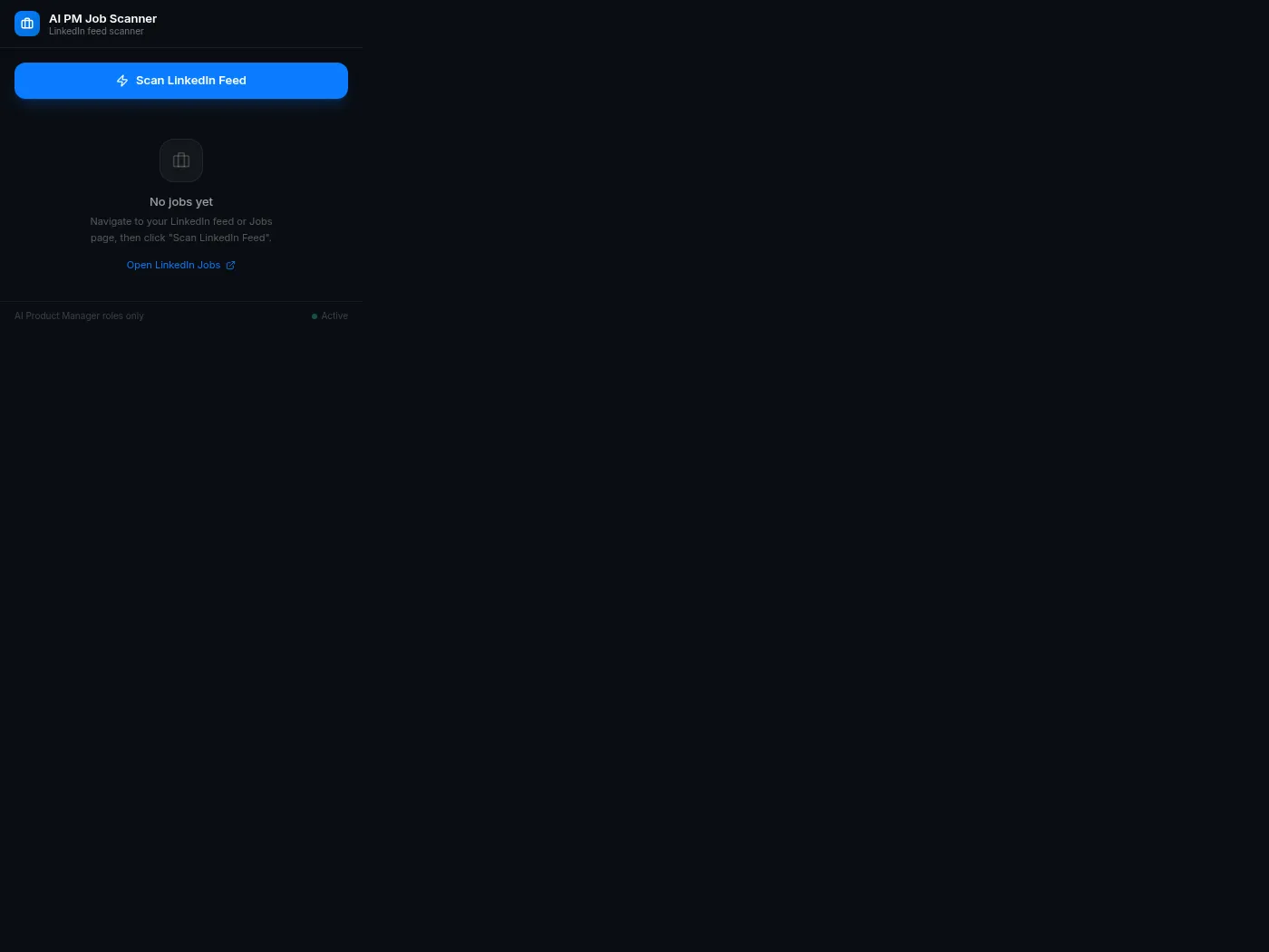 AI PM Job Scanner