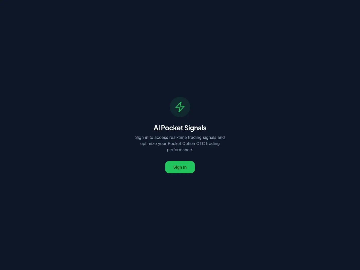AI quotex Signals