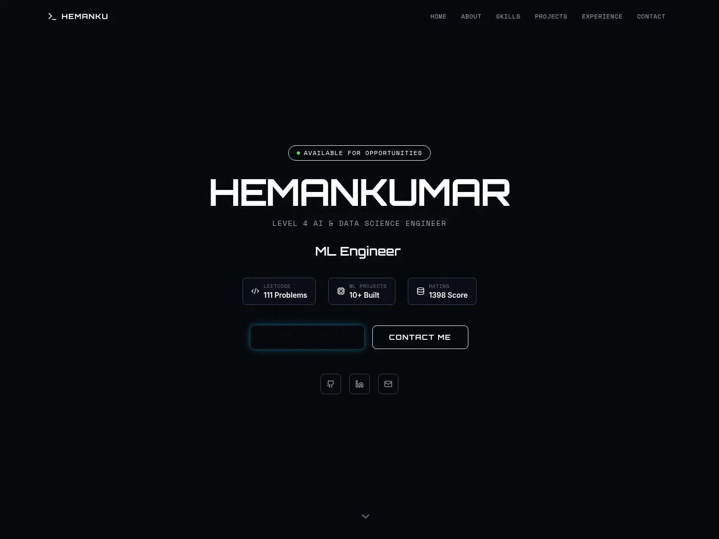 AI Engineer Portfolio