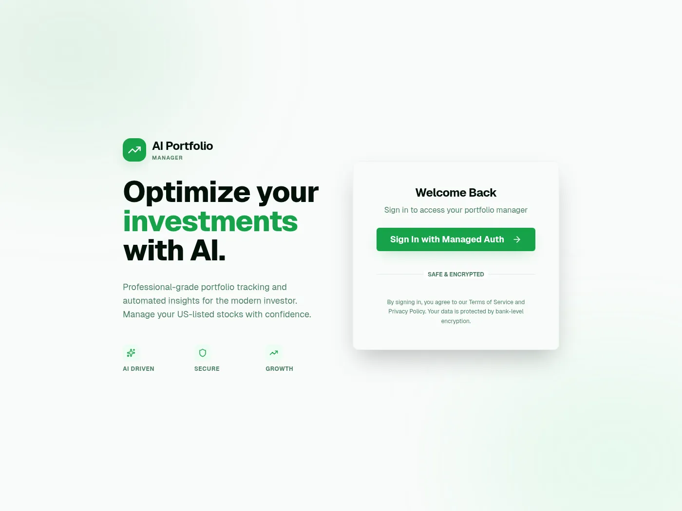 AI Portfolio Manager