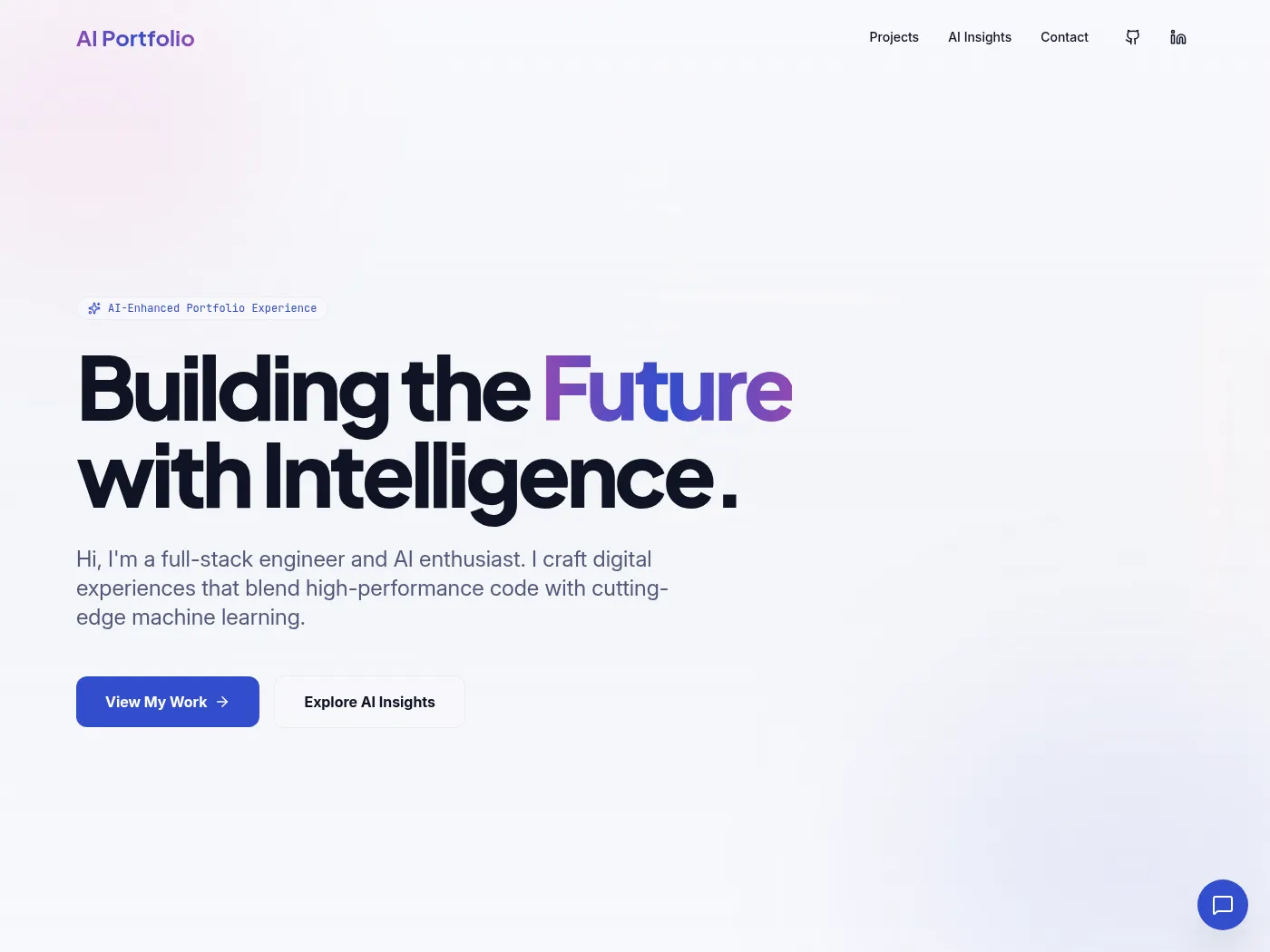 AI-Enhanced Portfolio