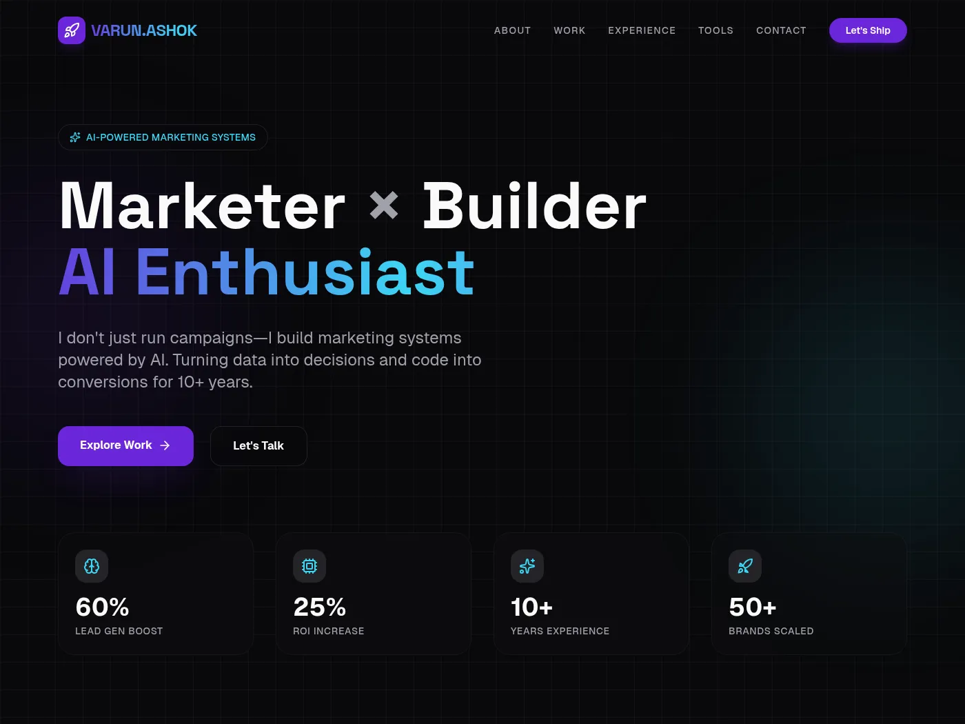 AI Portfolio Revamp